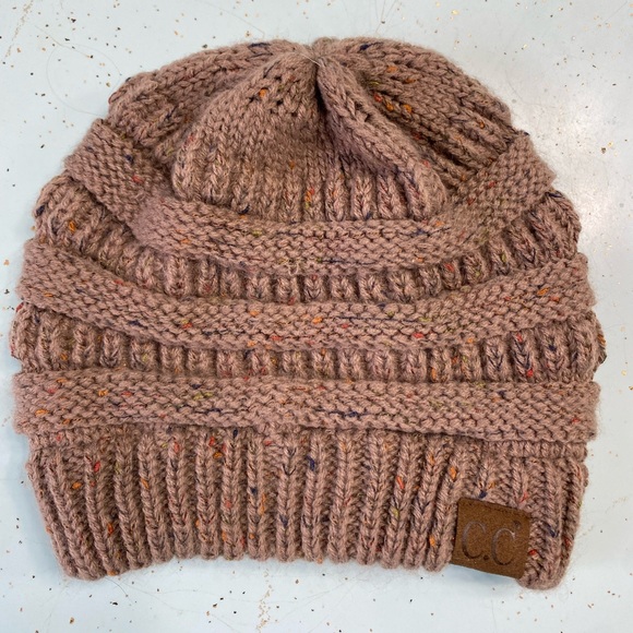 C.C | Accessories | Tan Beanie | Poshmark